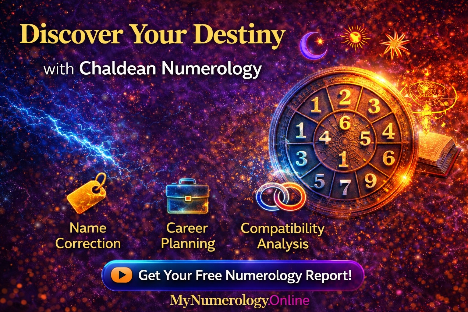 MyNumerology.Online | Free Chaldean Numerology Report